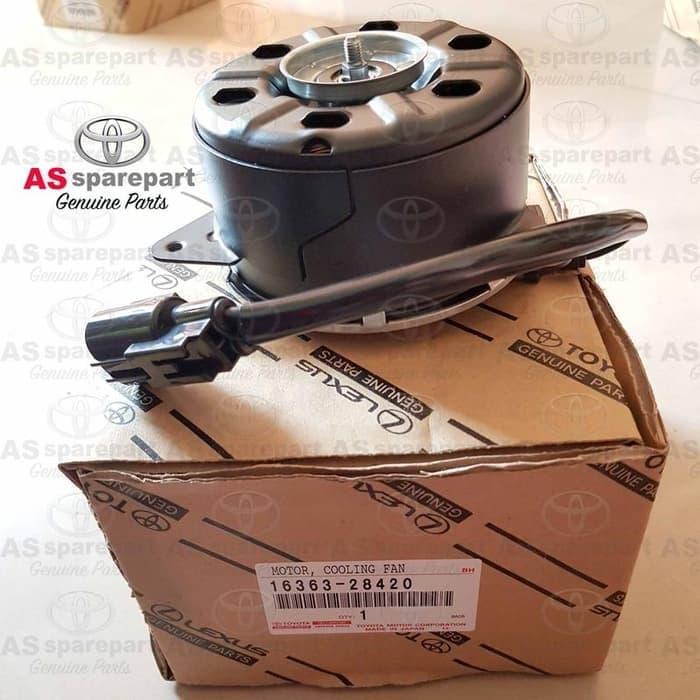 Jual Motor, Cooling Fan, No.2 Ori Toyota 16363-28420 Alphard/Vellfire ...
