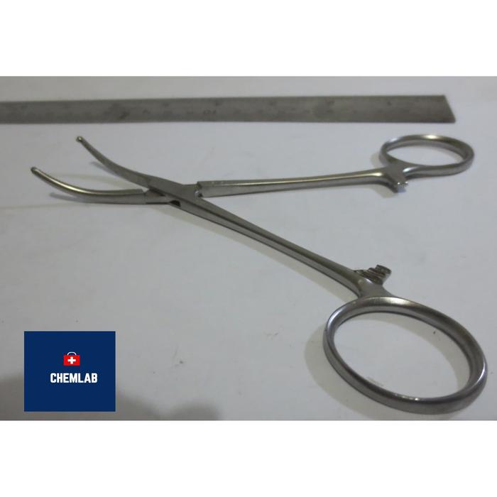 Jual Klem Kocher / Koher bengkok Hemostatik Forcep 14cm 15cm - Kota ...