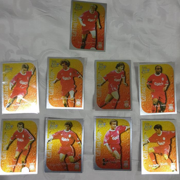 Jual Futera Fans Selection 1999 | Liverpool Set Foil-Owen,McManaman,dll ...
