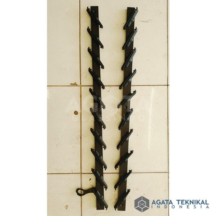 Jual Rangka Nako modern Dicky Niki Premium - 4"/10cm - 10 Blades-Coklat ...