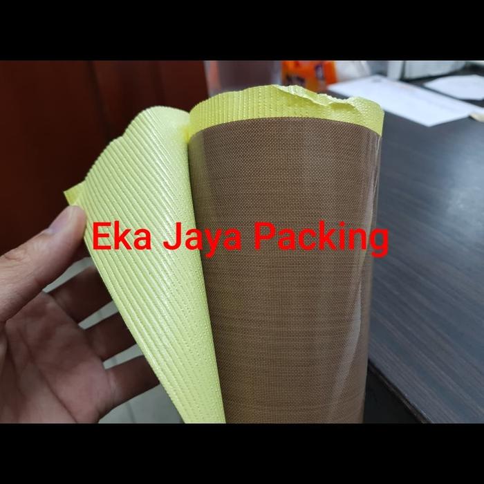 Jual Kain Teflon PTFE Lembaran ( ada lem 0,25mm x 100cm x 100cm ...