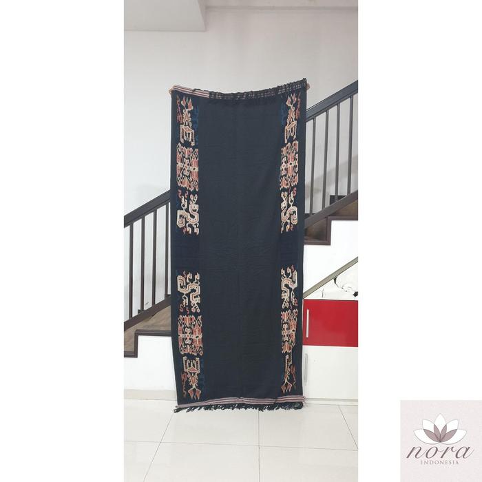 Jual kain tenun ikat sumba timur antik pewarna alam menggunakan lumpur ...