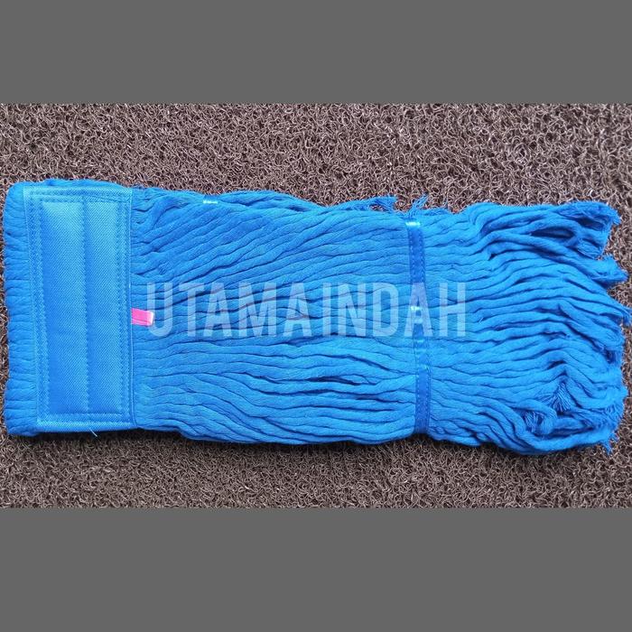 Jual Refill Wet Mop kain pel sumbu Biru (pita merah) - Kota Surabaya ...