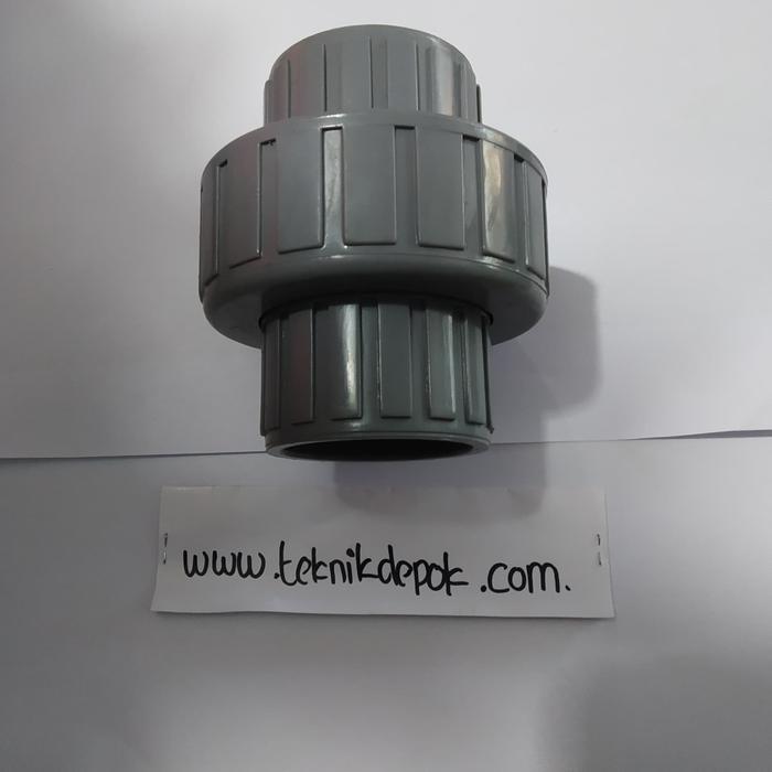 Jual Union Socket PVC 1.5 Inchi Aw Rucika Watermur PVC Polos Depok ...