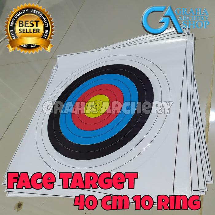 Jual Face Target Panahan (40CM 10RING, Banner) - Kab. Bekasi - Graha ...