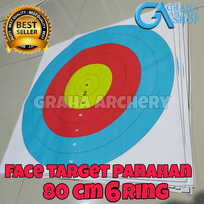 Jual Face Target Panahan (80CM 6RING, Banner) - Kab. Bekasi - Graha ...