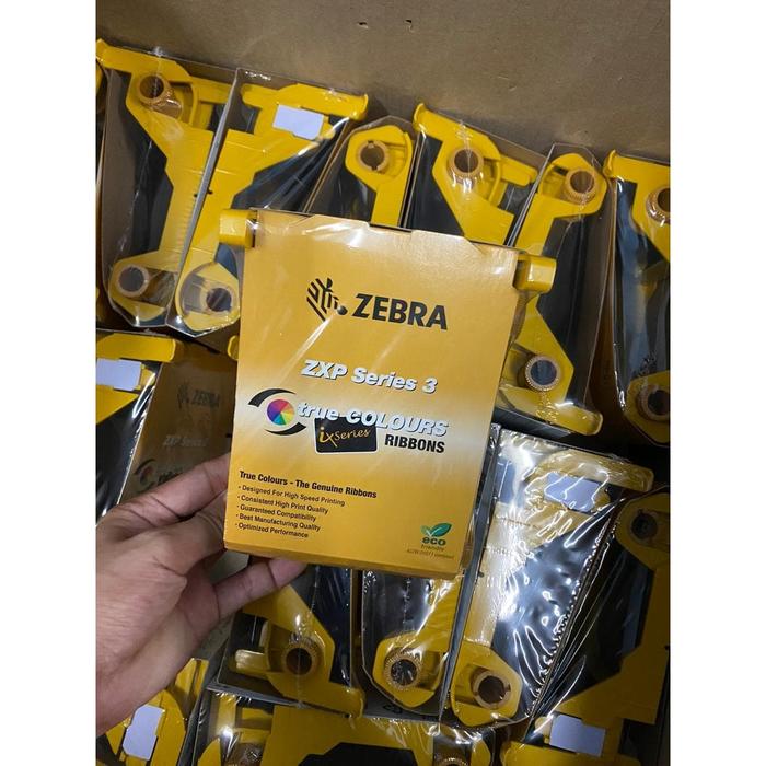 Jual Ribbon Black Zebra ZXP3 /Ribbon Black ID CARD ZEBRA ZXP 3 SERIES ...