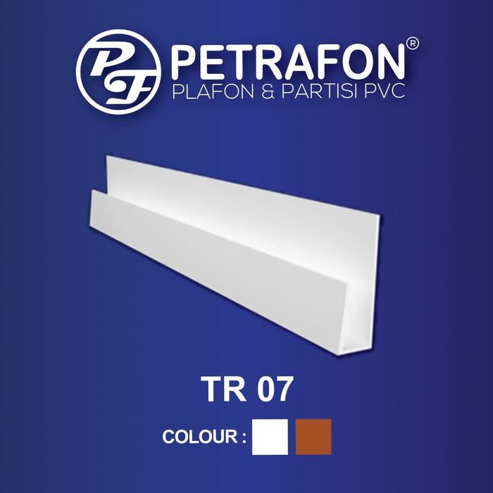 Jual Lis Plafon PVC TR 07 - Lis Ujung PVC - Lis Dinding PVC - Lis ...