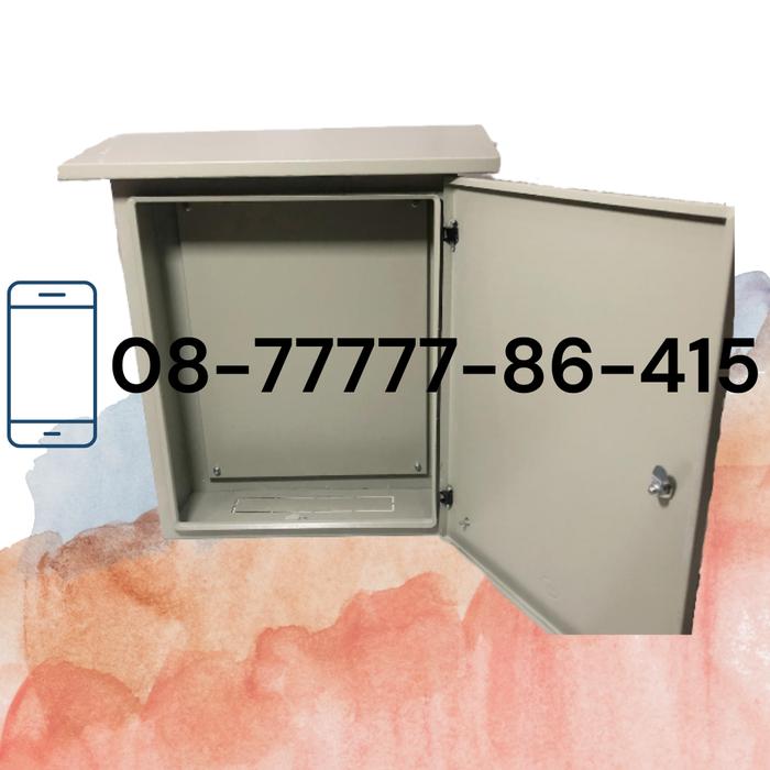 Jual Box Panel Outdoor Topi 600x400x300 mm SPHC 1.2mm RAL 7032 60x40x30 ...