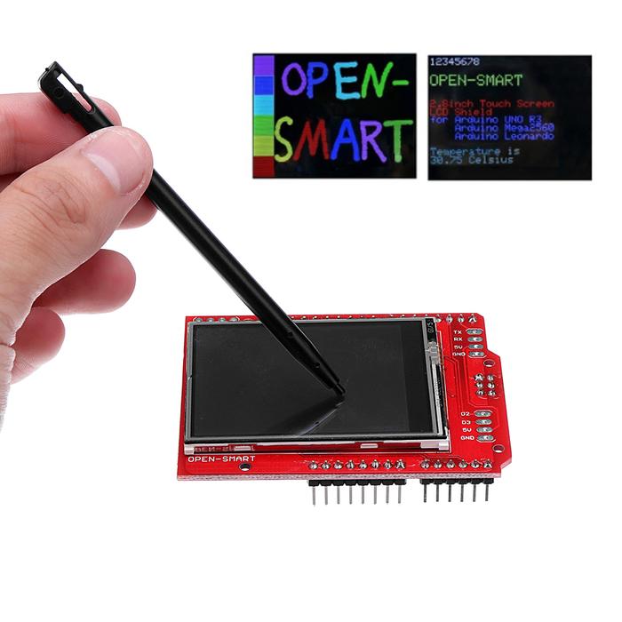 Jual OPEN-SMART 2.2 Inch TFT LCD Display Module Touch Screen Shield ...