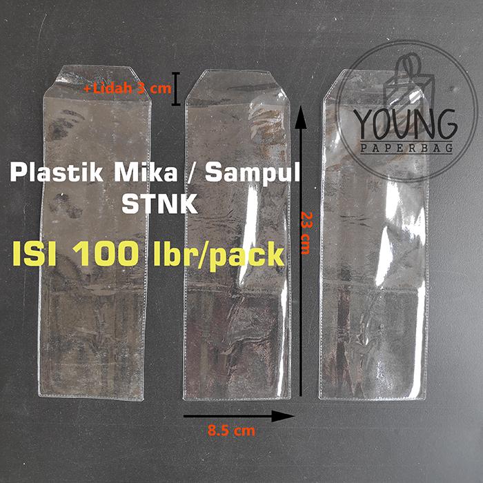 Jual Plastik Mika / Sampul Mika Cover STNK uk. 8,5 x 23 ISI 100 pcs ...