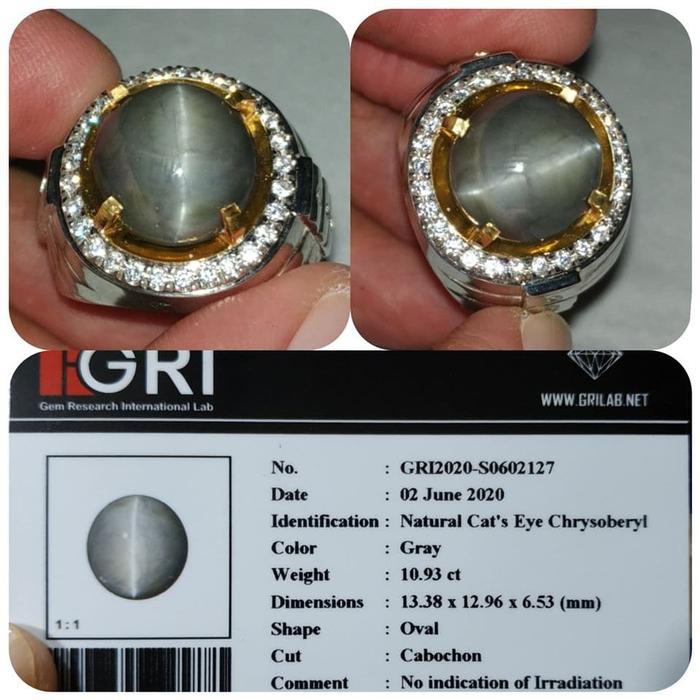 Bahan Batu Mata Kucing