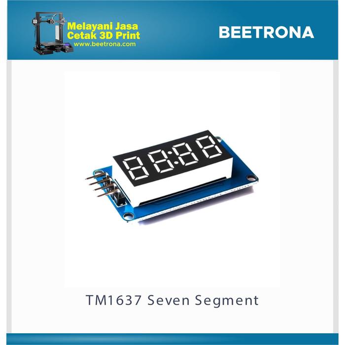 Jual TM1637 Seven Segment 7 Segment 4 Digit Display Module - Kab ...