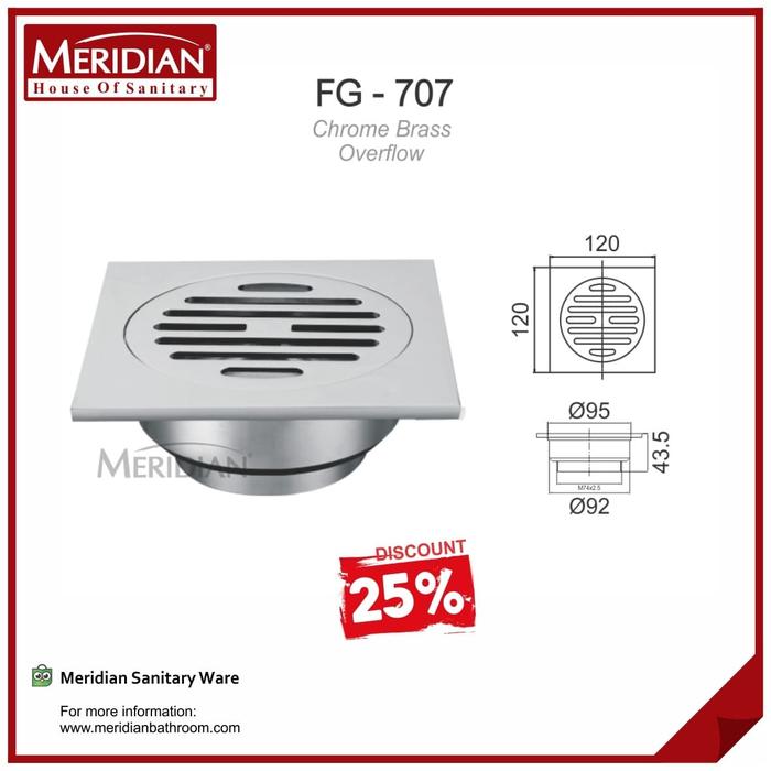 Jual Floor Drain Meridian FG 707 - Jakarta Barat - Meridian Sanitary ...