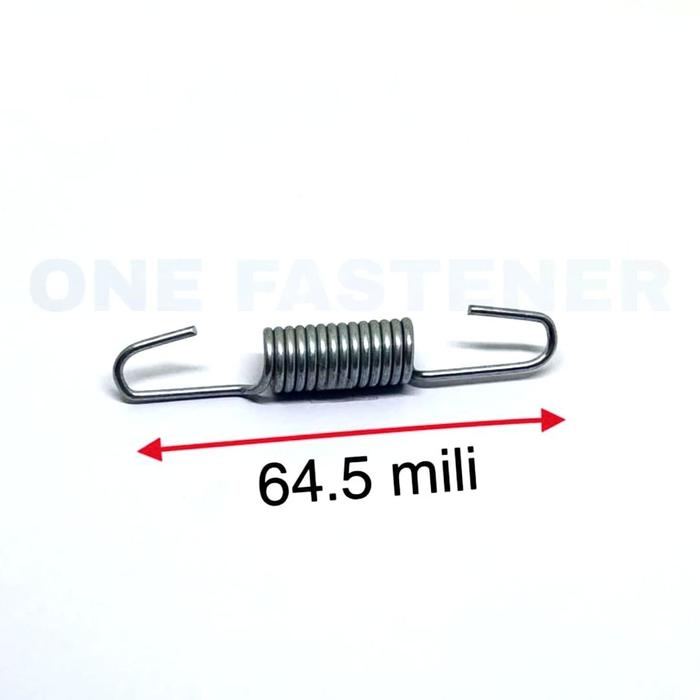 Jual pk0155 PER pengait KNALPOT motor PUTIH Universal exhaust spring ...