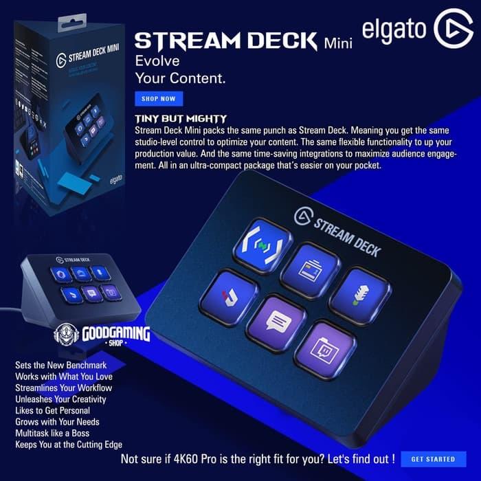 Promo Elgato Stream Deck Mini - Stream Deck Cicil 0% 3x - Jakarta Pusat ...