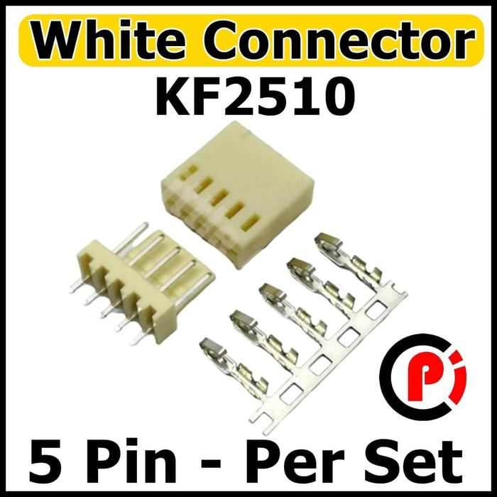 Jual Konektor White Housing 5 Pin Socket soket Connector 5Pin - Kota ...