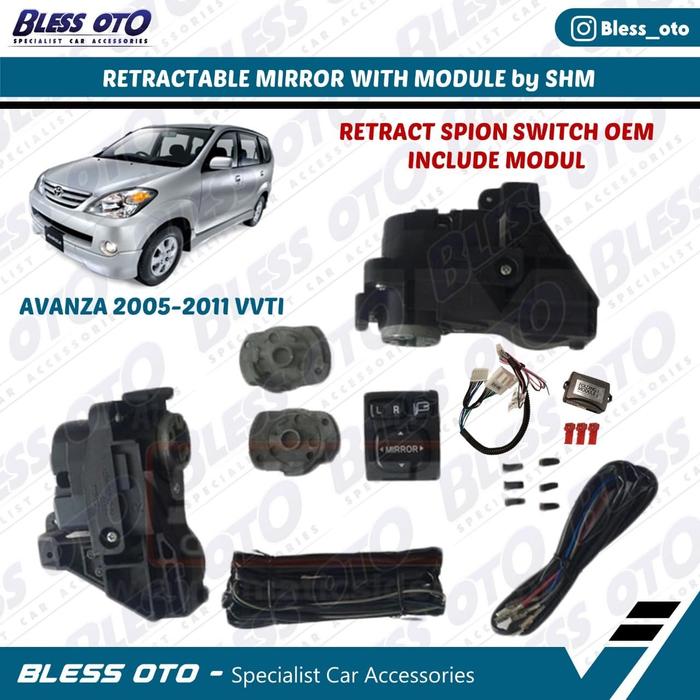 Jual Retract Spion AVANZA 2005-2011 VVTI Switch OEM - Include Modul ...