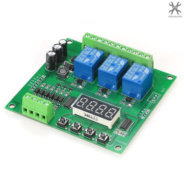 Jual Modul Relay 3 Channel LED DC / ac7v ~ 36V untuk Arduino RA ...