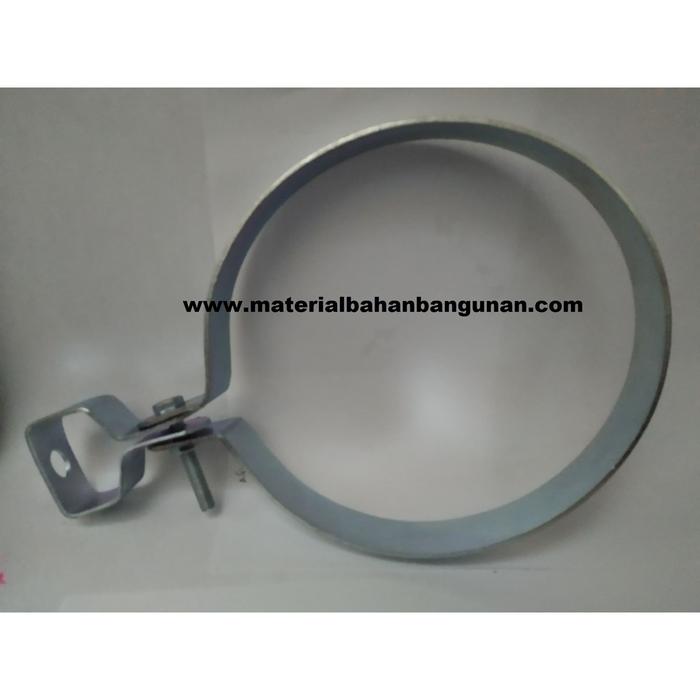 Jual Hanger Clamp Engsel 6 inch Pengikat Pengantung Pipa Besi Paralon ...