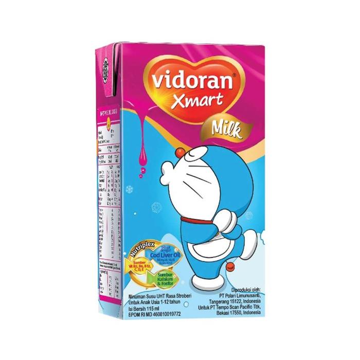 Harga Vidoran Kids Milk UHT Stroberi 115 ml hari ini Sabtu, 9 Nov 2024 ...