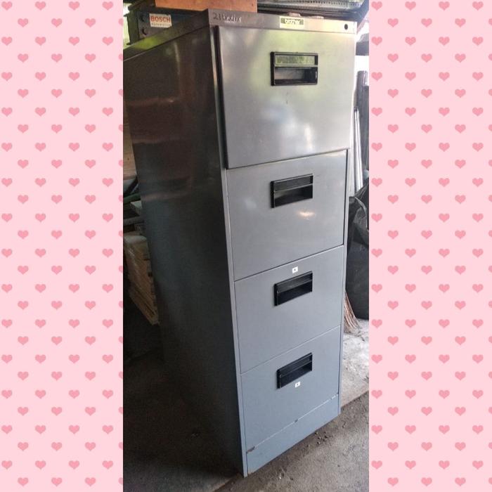 Jual Filling Cabinet BROTHER 4 laci kondisi bekas Lemari Arsip Kabinet ...