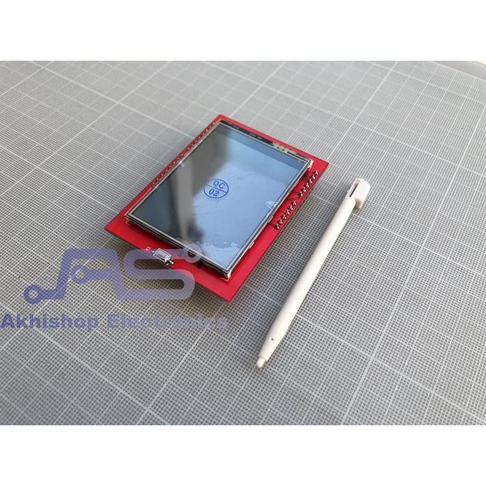 Jual TFT LCD Touch Screen 2.4" 2.4 inch Shield for Arduino - Kota ...