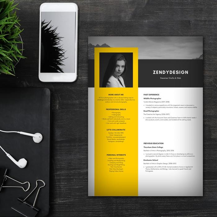 Jual Curriculum Vitae Bikin CV Custom 8 Jasa Desain Resume - Jasa ...