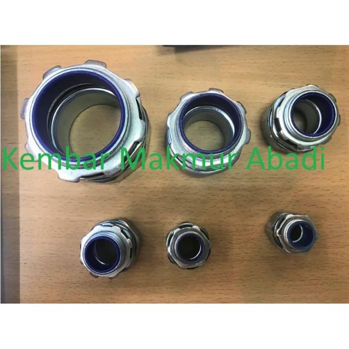 Jual Connector Flexible Conduit 1"/Connector Fleksibel Metal 1 in DPJ ...