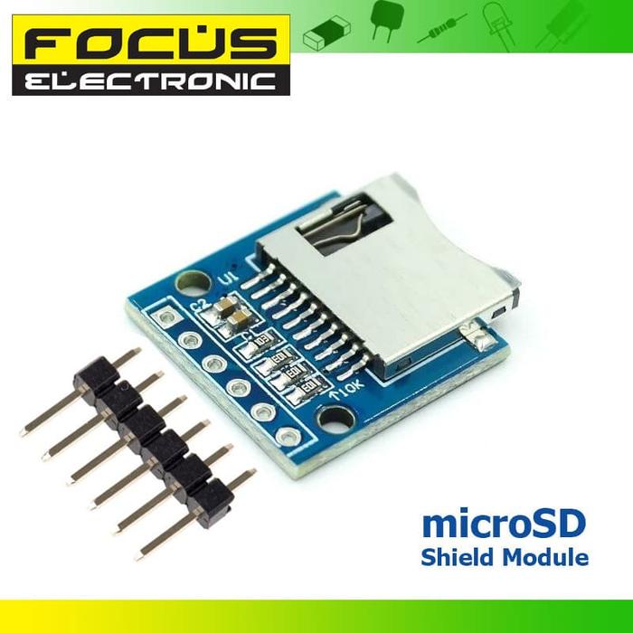 Jual MicroSD Module for Arduino 3.3v ESP8266 ESP32 TF Card micro SD ...