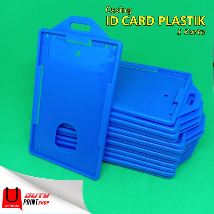 Jual TEMPAT / HOLDER ID CARD - POTRET - Biru - Jakarta Selatan - Global ...