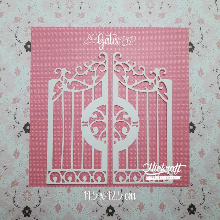 Jual GATES - Bahan Scrapbook Border Pagar Pintu Gerbang Fence - Jakarta ...