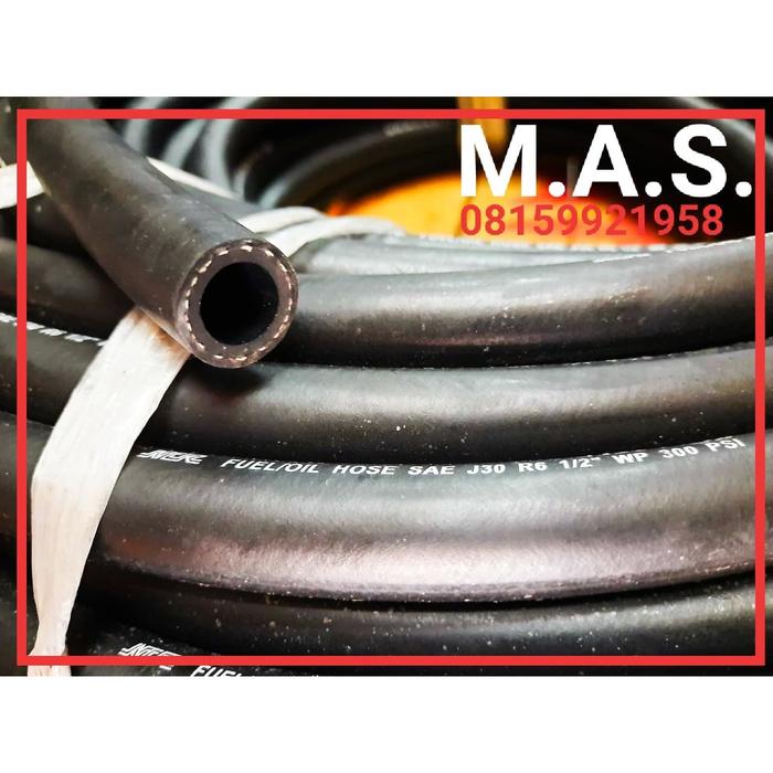 Jual Selang Oli Bensin Solar Minyak 1 in Karet NCR Rubber Hose Air ...