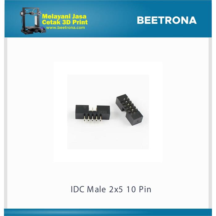 Jual IDC Male 2x5 10 Pin 2.0mm Pitch Shrouded PCB Straight Socket Dual ...