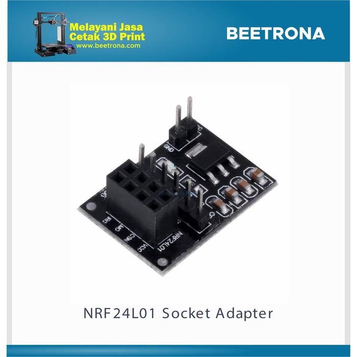 Jual NRF24L01 Socket Adapter Board Converter +3.3V Regulator to Arduino - Kab. Sleman - Beetrona ...