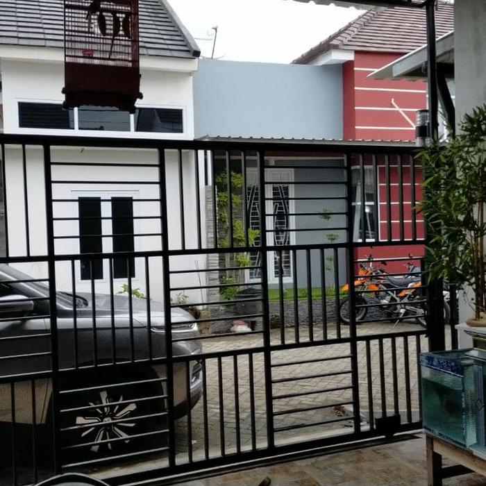 Jual pagar pager rumah las besi holo baja ringan standar finishing duco ...