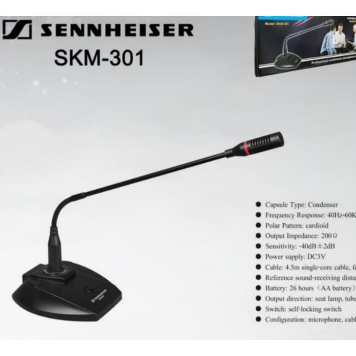 Jual MIC SENNHEISER SKM 301 C / PODIUM CONFERENCE - Jakarta Barat - jin ...