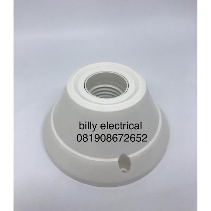 Jual Fitting Lampu Plafon E27 Panasonic NLP52201 Dudukan Lampu Bulat ...
