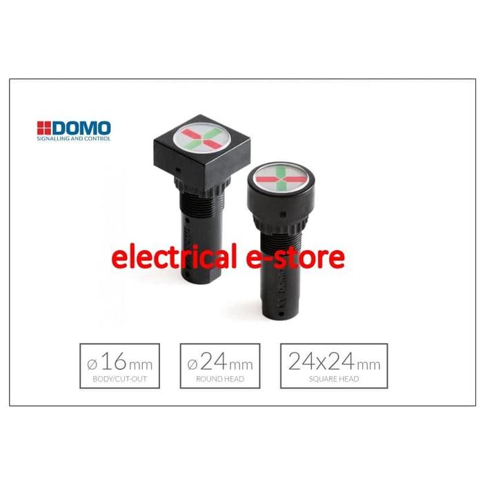 Jual Semaphore Led Indicator Ø 16mm 110VDC - Kota Bekasi - electrical e ...