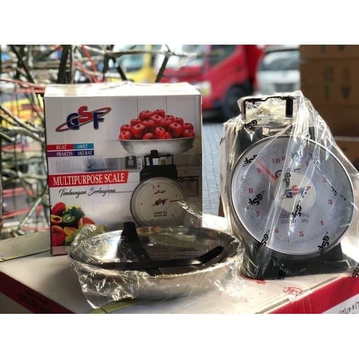 Jual Timbangan Analog Gsf Jarum Buah Sayur Dapur Barang 5kg 10kg 15kg 20kg - 15 Kg Di Seller ...