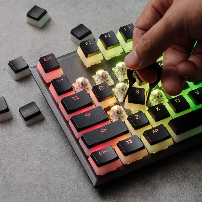 Jual Hyperx Double Shot Pbt Pudding Keycaps - Hitam Di Seller Velvet ...
