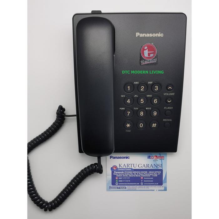 Jual Telepon Kabel Panasonic KX-TS505MX Black Telephone telepon kabel - Jakarta Barat - DTC ...