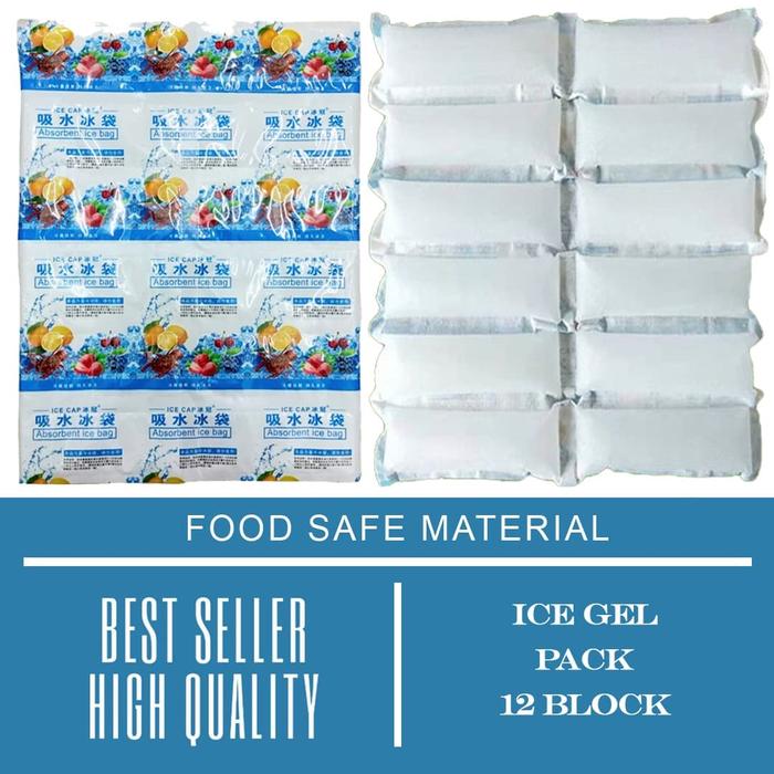 Promo Ice Gel Pack / Thermafreeze / Lembaran Pengganti Dry Ice Isi 12 ...