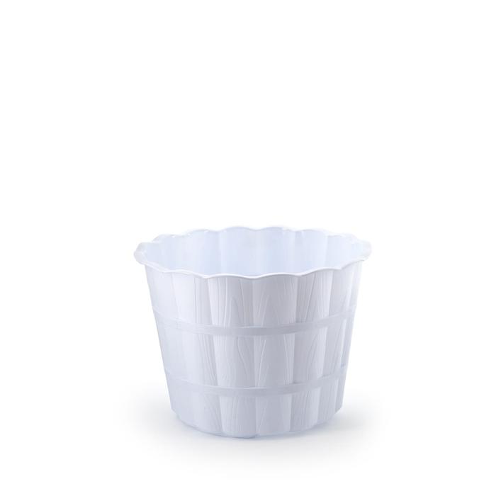 Jual POT 25 - POT BUNGA 25 - POT BAMBU 25 - POT TANAMAN - POT PUTIH ...