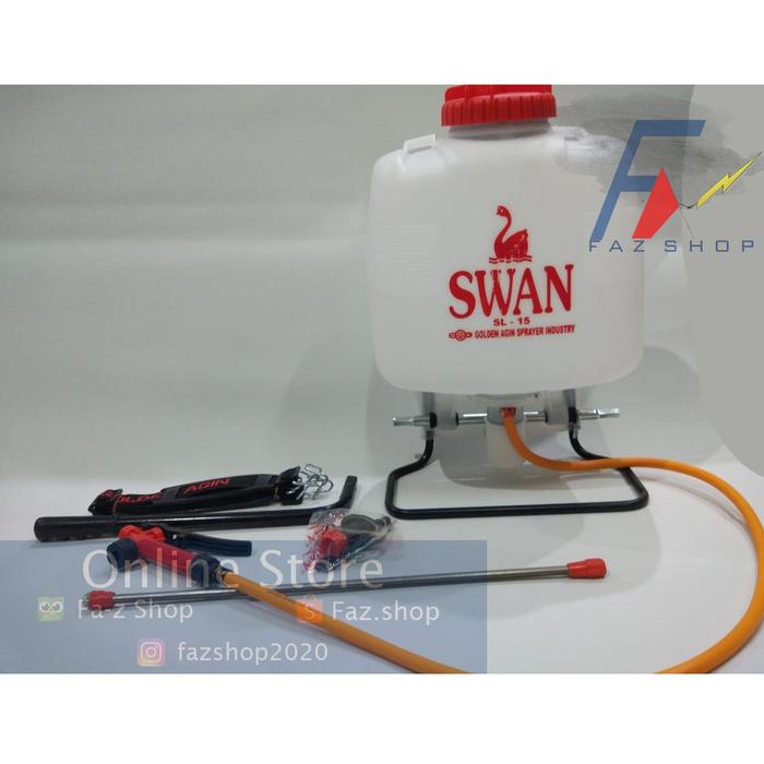 Jual sprayer swan gendong SL 15 / alat semprot hama disenfektan swan SL ...