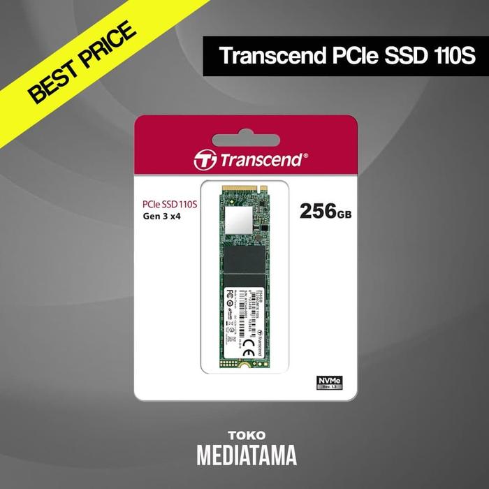 Jual Transcend MTE110S 256GB Internal SSD M.2 PCIe SSD 110S Gen 3x4 NVMe - Jakarta Pusat ...