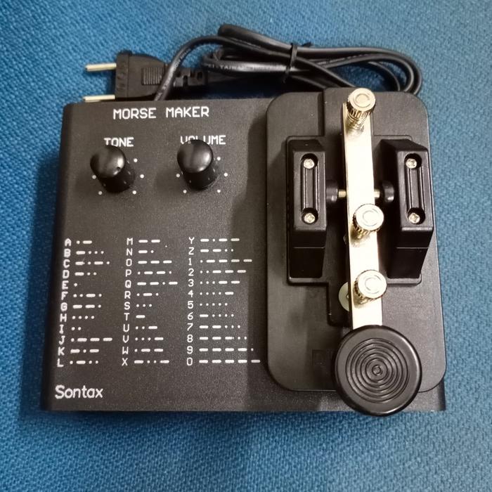 Jual key keyer ketukan kunci morse maker alat latih code kode sandi ...