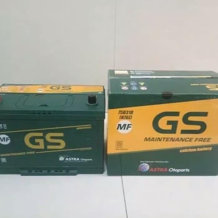 Jual Aki Mobil / Battery GS ASTRA Type GS MF N70Z 75D31R 12v 75 ah ...