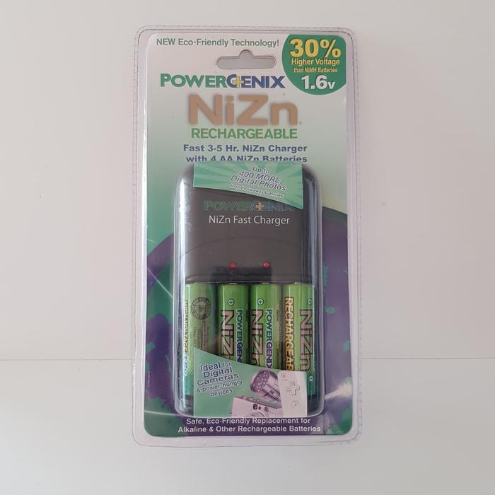 Jual Charger PowerGenix NiZn+ 4 batere Nizn 1,6V - Jakarta Utara ...