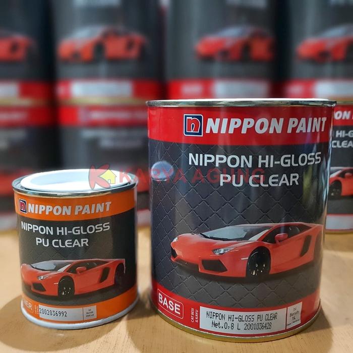 Jual NIPPON HI-GLOSS PU CLEAR 1 Liter / Anti Gores / Vernis / Pengkilap ...